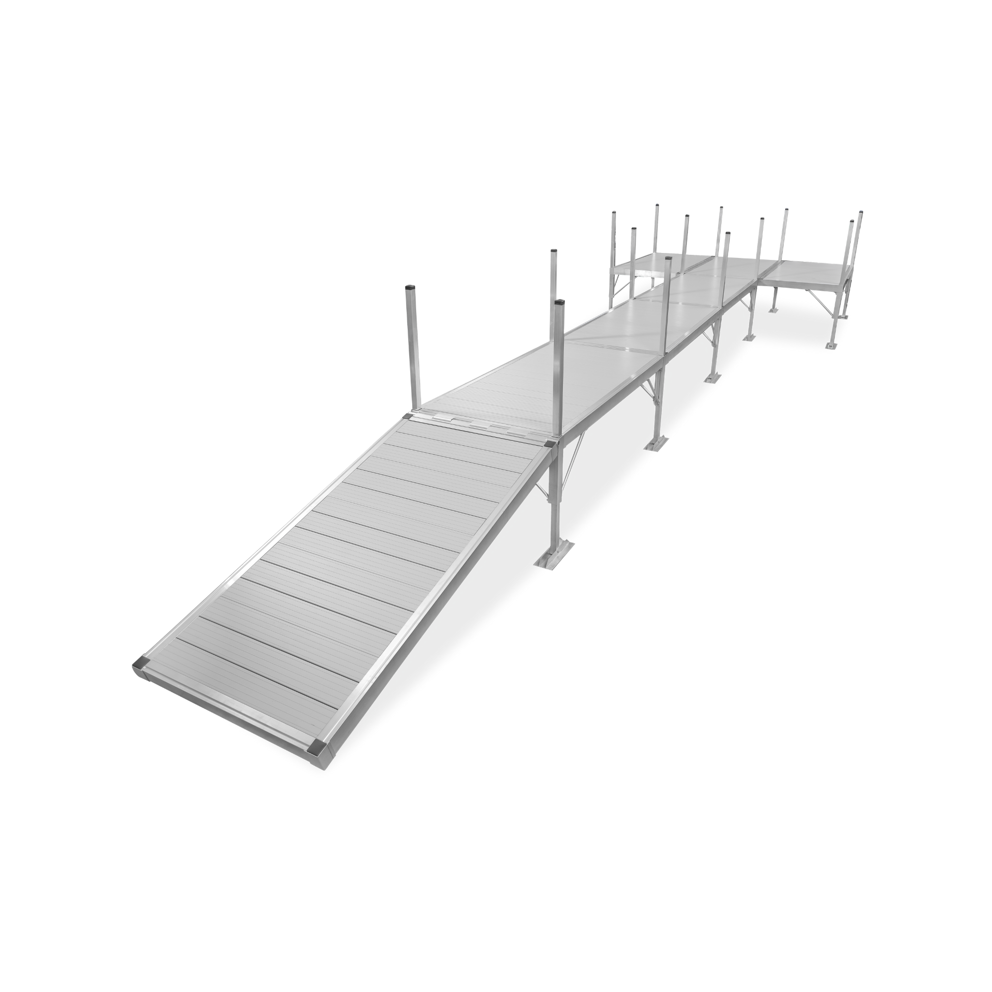6 Section Full Platform Dock (With Shoreline-Kit) – X8 Docks