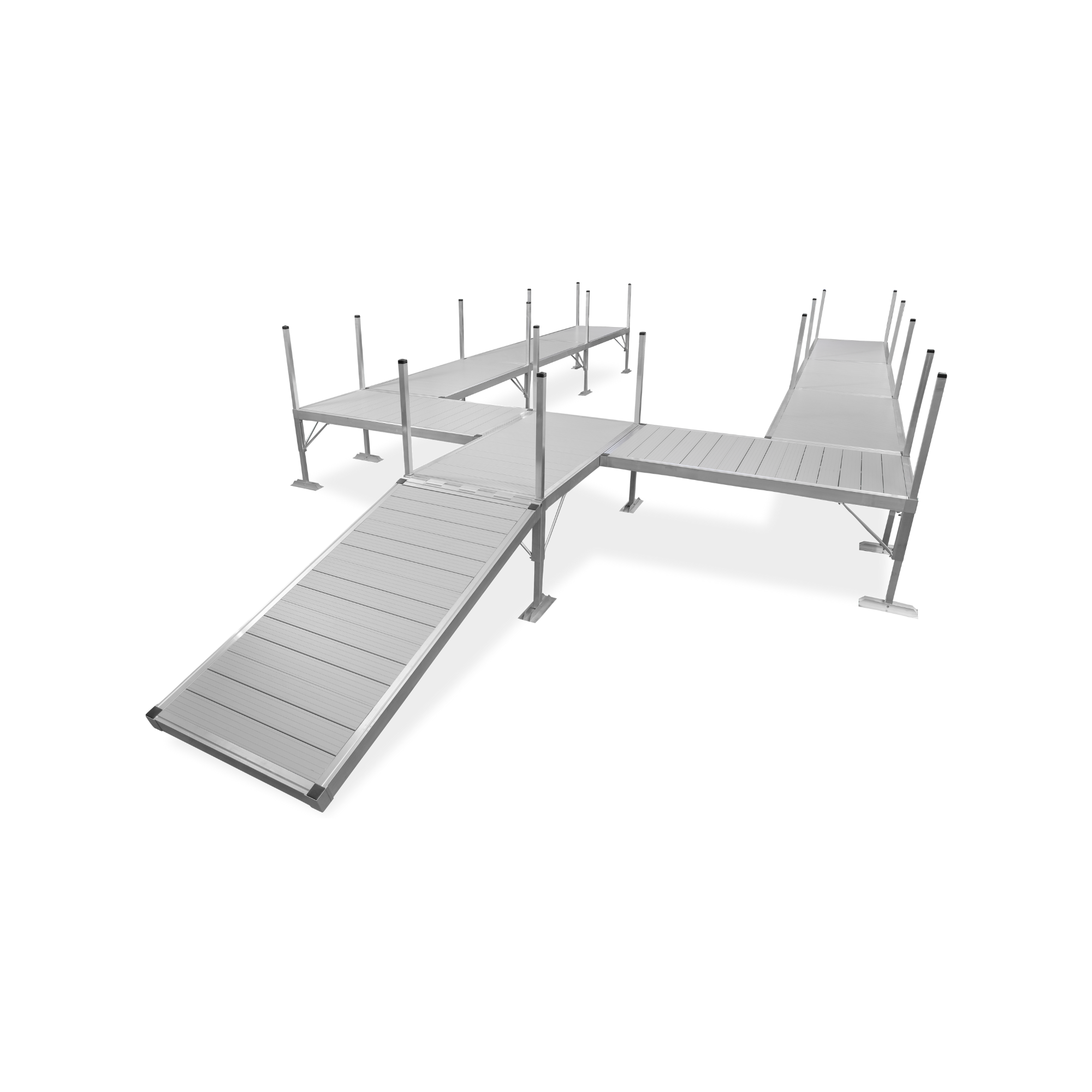 9 Section U-Shape Dock (With Shoreline-Kit) – X8 Docks